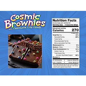 Little Debbie Cosmic Brownies, 6 Individually Wrapped Brownies, 13.1 OZ Box