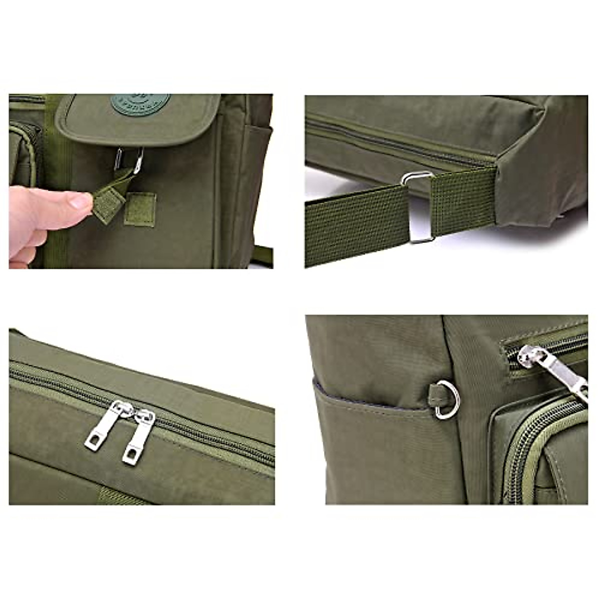 Women's Shoulder Bags Casual Handbag Travel Bag Messenger Cross Body Nylon Bags Black