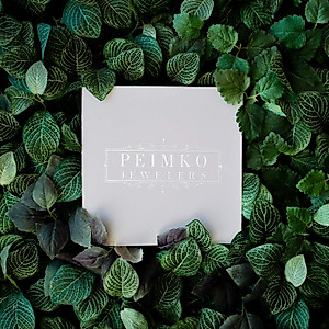 PEIMKO Hummingbird Necklace Enamel Hummingbird Pendant Necklace Sterling Silver Cute Aniamal Bird Necklace with Flower Bird Pendant for Women