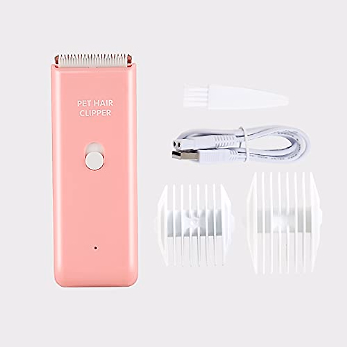 Dog Cat Home Hair Waterproof Clipper Portable Electric USB Rechargeable Pet Grooming Tools Low Noise Shaver Cordless Trimmer for Small and Large Pets