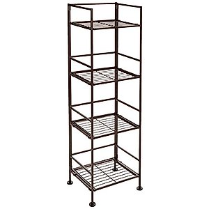 Amazon Basics 4-Tier Iron Tower Shelf