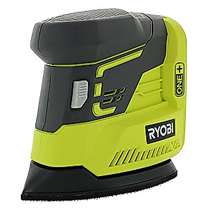 Ryobi P401 One+ 18-Volt Corner Cat Finishing Sander w/ Included Sandpaper (Battery Not Included / Sander Only)
