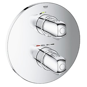 GROHE 19982000 Grt 1000 New Thermostat Trimset Shower Cap