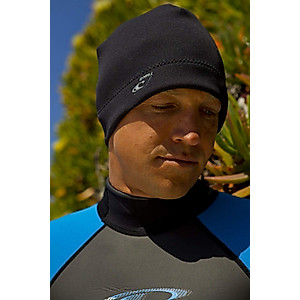 O'Neill Wetsuits mens Neoprene 2mm Beanie , Black, X-Large