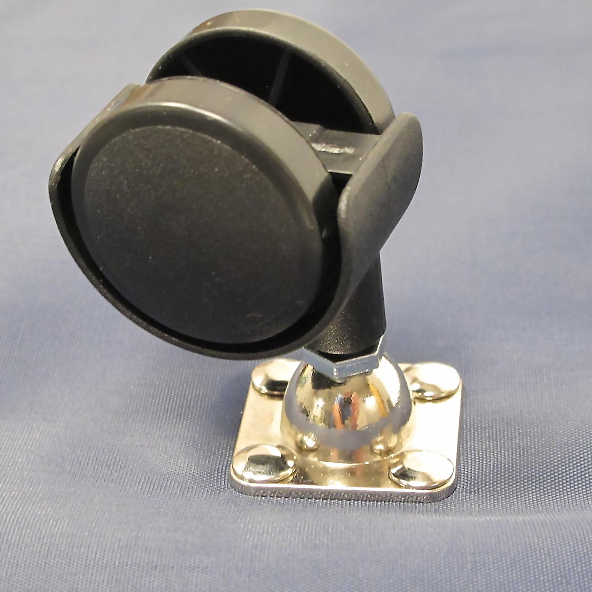 Household Essentials 2030 Pop-Up Laundry Hamper on Wheels with Drawstring Closure | Shoulder Strap to Carry Clothing | Blue