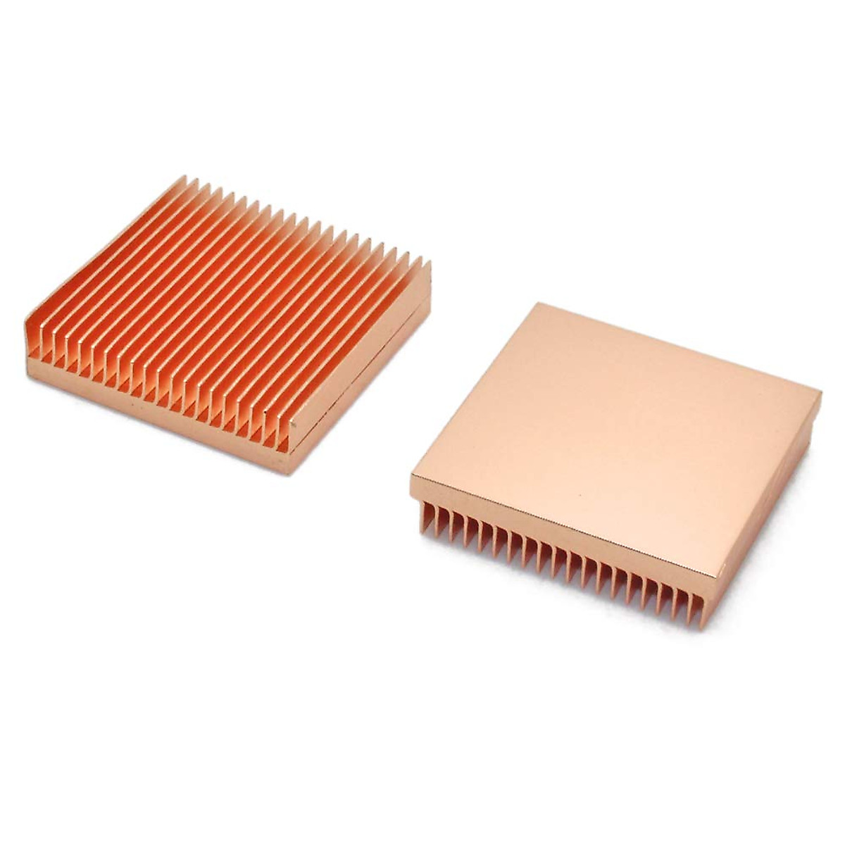 Pure Copper Heatsink 30x30x7mm / 1.18x1.18x0.28 inches for Electronic Chip Cooling