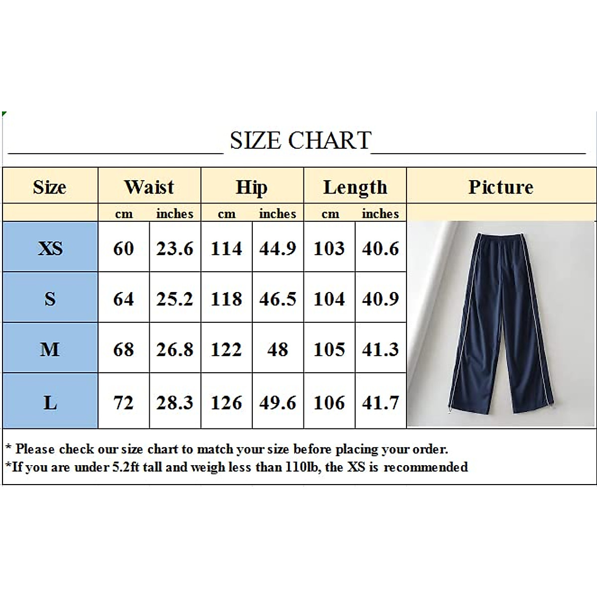 XPONNI Track Pants Women Baggy Pants Y2k Pants Womens Fall Fashion 2022 Fall Pants for Women 2022 (Navy,S,Small)
