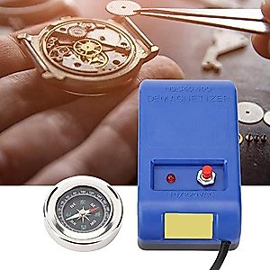 Electrical Demagnetizer Tools + Compass Set Watch Repair Degausser Durable Portable for Watch Repair Degausser(U.S. regulations)