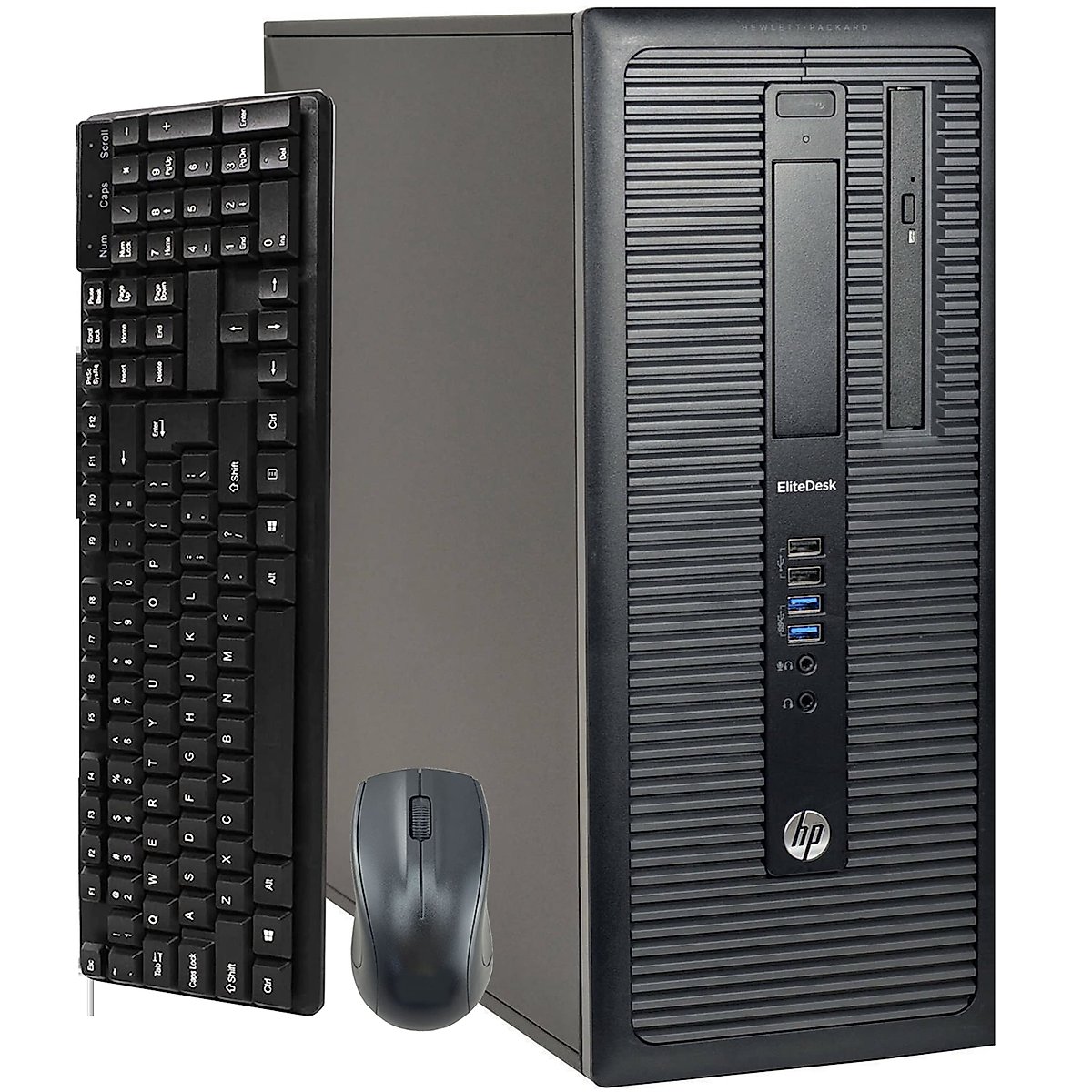 Hp EliteDesk 800 G1 Tower Computer Desktop PC, Intel Core i7 3.4GHz Processor, 16GB Ram, 512GB M.2 SSD, WiFi & Bluetooth, Wireless Keyboard and Mouse, Windows 10 Pro (Renewed)