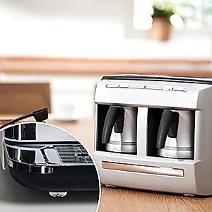 8pcs Mini Caster Appliances Wheels, 360°Rotation Small Appliance Wheels for Kitchen Appliances, Adhesive Universal Caster Wheels Sticky Pulley Small Appliance Casters for Storage Box (White)