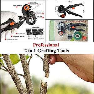 MAKINGTEC Cordless Electric Pruning Shears,Electric Secateurs 2 Rechargeable 2000mAh Battery Tree Branch Pruner Cordless Pruning Scissors,Garden Orchard Tool Cutting Diameter 25mm(1.1 Inch)
