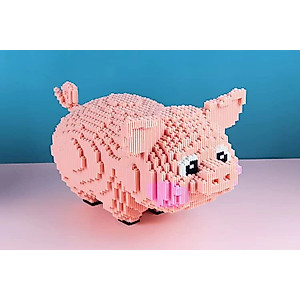 BDYDT Animal Pig Micro Building Blocks Set（2745PCS） Gift for Adults and Kids