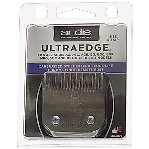 Andis UltraEdge Hair Clipper Blade Size 5 Skip Tooth 64079