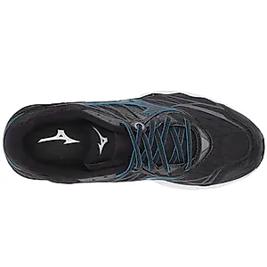 Mizuno Men's Wave Creation 20 Running Shoe, Black, 10.5 D US
