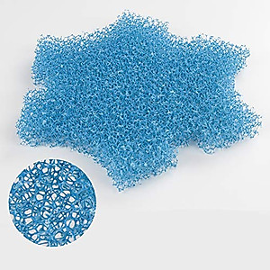 LTWHOME Replacement Blue Coarse Foam Filter Fit for Oase SwimSkim 25 Floating Pond Skimmer (Pack of 6pcs)