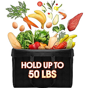 Tijide Easy to carry and store Reusable eco-friendly sundries shopping tote bag, 10 packs, 35L large eco-friendly foldable tote bag, easy to clean, durable, and protect the ecological environment.