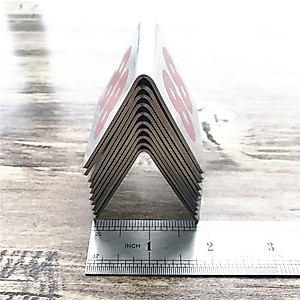 Amatolo 10 Pcs Metal Tent Style Stackable Table Numbers,Place Cards Suitable for Restaurants Cafes Bars and Personal Gatherings. (Numbered 1 Through 10)