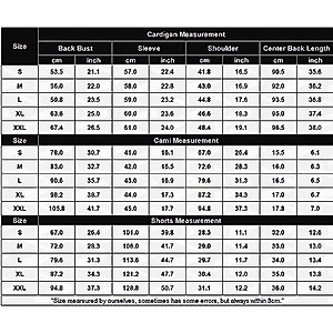 Ekouaer Womens Pajamas Set with Robe 3 Piece Loungewear Crop Cami Top and Shorts and Cardigan Solid Knit Sleepwear Sets (Army Green, XXL)