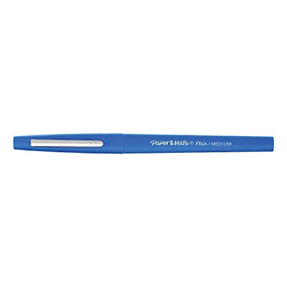 Paper Mate Flair Felt Tip Pens | Medium Point (0.7mm) | Blue | 5 Count