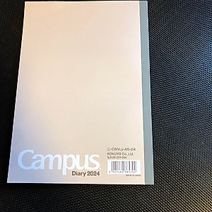 Kokuyo 2024 Campus Diary Weekly Vertical A5 Light Brown