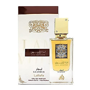Ana Abiyedh EDP - 60ml unisex I Oriental with a Classic Combination of Oudh, Roses & Vanilla I Energizing Oud Fragrance I Vanilla, Jasmine, White Musk, Ambergris & Saffron I by Lattafa Perfumes (Ana Abiyedh Leather)