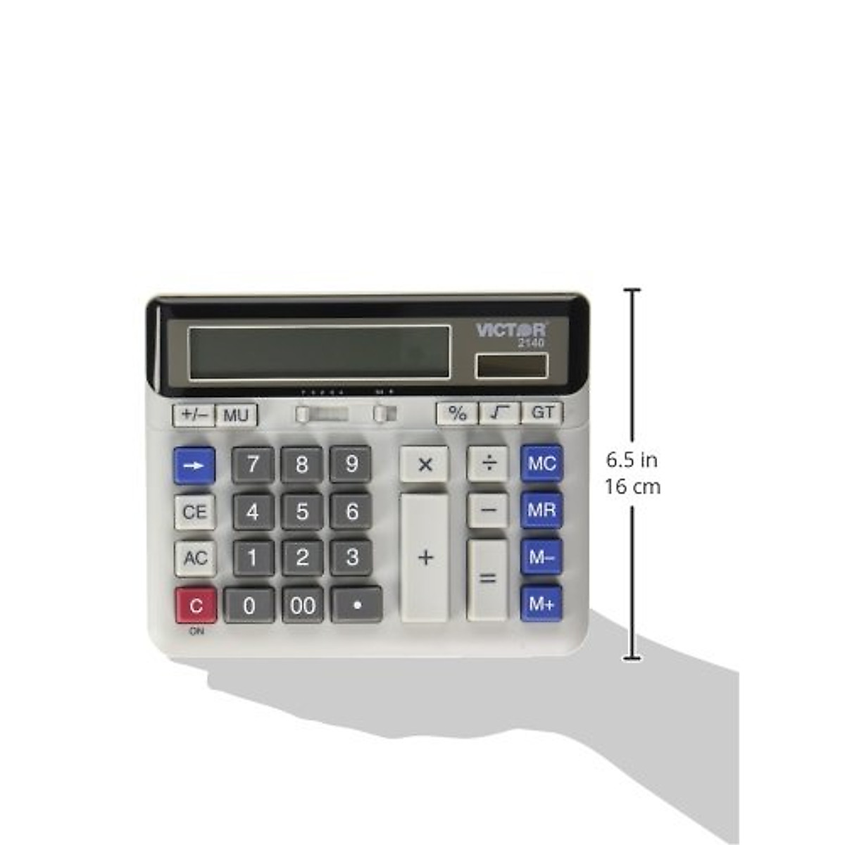 Victor 2140 Desktop Business Calculator, 12-Digit LCD