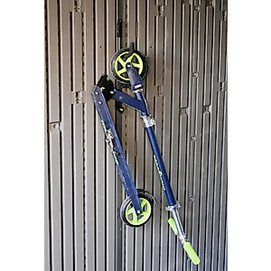 Pop's Parts Plus Metal Hook for Lifetime Shed Fits All Lifetime Sheds with Vertical Channels | (2 Hooks)