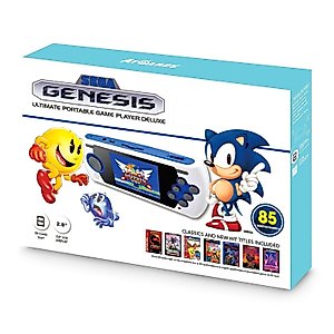 SEGA Genesis Ultimate Portable Game Player Deluxe 85 Games Especial Edition