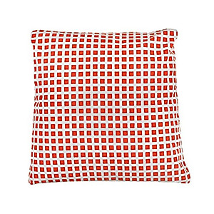 Milton Greens Stars Vera 100% Cotton Throw Pillow, Orange