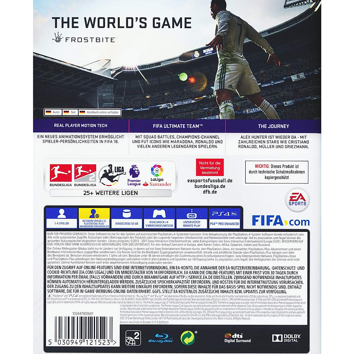 FIFA 18 - Standard Edition - [PlayStation 4]