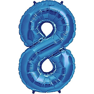 Anagram Licensed Birthday Balloons, Large TMNT Teenage Mutant Ninja Mayhem Turtles Theme Collection, Party Accessory, Multicolor, 8th Birthday