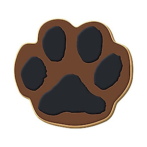 Paw Print Tin Cookie Cutter 2.25 Inch – Made in the USA – Foose Cookie Cutters Tin Plated Steel - Paw Print Tin Cookie Mold