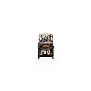CAT Caterpillar 972M Wheel Loader with Log Fork and Operator High Line Series 1/87 (HO) Scale Diecast Model by Diecast Masters 85950