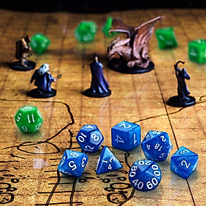 Dungeons and Dragons Starter Set - 6th Edition, Dragons of Stormwreck Isle - Extra 6 Dice Sets, Flannel Bags, Master Screen, New Heroes - D&D Board Game Includes Printable Materials