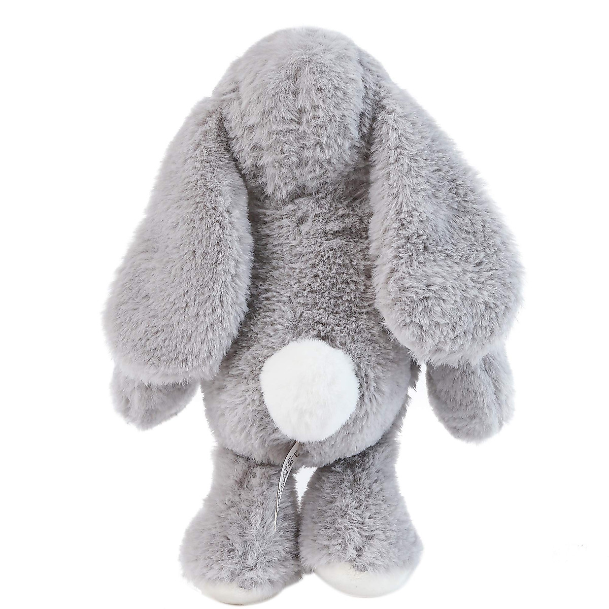 DILLY DUDU Gray Bunny Rabbit Stuffed Animal Plush Toy Best Gifts 10-Inch