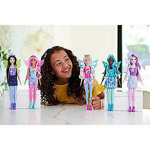 Barbie Color Reveal Doll with 6 Unboxing Surprises, Rainbow Galaxy Series with Celestial Sparkle & Color Change