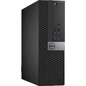 Dell OptiPlex Small Form Desktop Computer, Intel Core i5 6500, 3.2GHz Processor, 16GB Ram, 500GB Solid State Drive,Wireless Keyboard & Mouse, Wi-Fi | Bluetooth, HDMI, Win 10 Pro (Renewed)