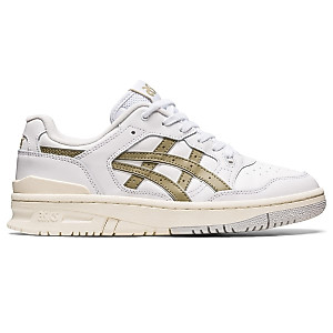 ASICS Unisex EX89 Sportstyle Shoes, 13, White/Safari Khaki
