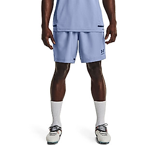 Under Armour Accelerate Premier Shorts, Washed Blue (420)/Admiral, Medium