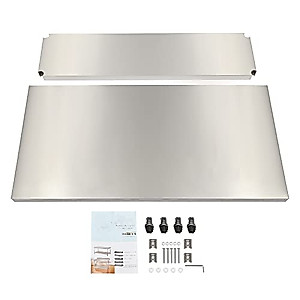 2 Layers Folding Catering Prep Table Commercial Worktable Workstation Stainless Steel Prep Work Table for Restaurants Kitchen Garages Canteens,1100lbs Loading