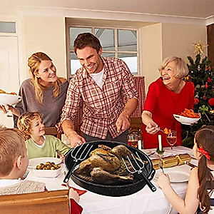 Turkey Lifting Forks, Meat Claws, Strong Endurance Stainless Steel Poultry Chicken Fork, Ultra-Sharp Roast Ham Forks. Easily Lift, Handle Meats - Essential for BBQ & Thanksgiving Pros, 4 Pcs