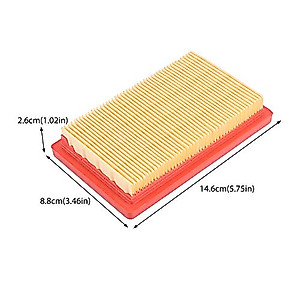 Air Filter Mower Air Filter Replacement for Kohler XT149 XT173 XT-6 XT-7 Lawn 14 083 01-S MTD 951-10298 Lawn Mower Air Cleaner