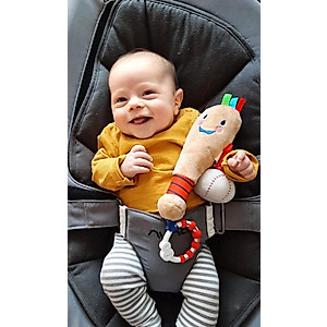 Baby Baseball Toy | Ideal Toy from Birth to 12 Months | My First Baseball bat | Inspire and Play | Extra Sensory Features for Babies | Part of The LITTLE SPORT STAR Collection for Babies