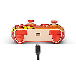 PowerA Enhanced Wired Controller for Nintendo Switch - Mario Vintage, Gamepad, Wired Video Game Controller, Gaming Controller - Nintendo Switch