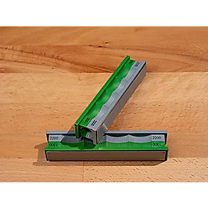 Wicked Edge Precision Knife Sharpener - Diamond Stones Pack - 1500/2200 Grit (2 stones of each grit included)
