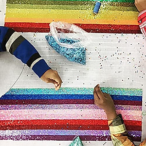 Women Sequins Handbags Colorful Rainbow Totes Party Evening Clutch Bags Ladies Beach Bag Banquet Glitter Tote Stripe (Colorful)