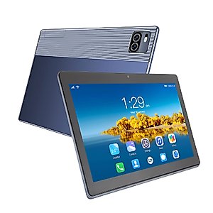 10 Inch Tablet PC, Equipped with 2G RAM 32G Memory Storage, IPS HD Display, Support 3G Calls Dual SIM Dual Standby, Octa Core Processor, The for Children(Blue)