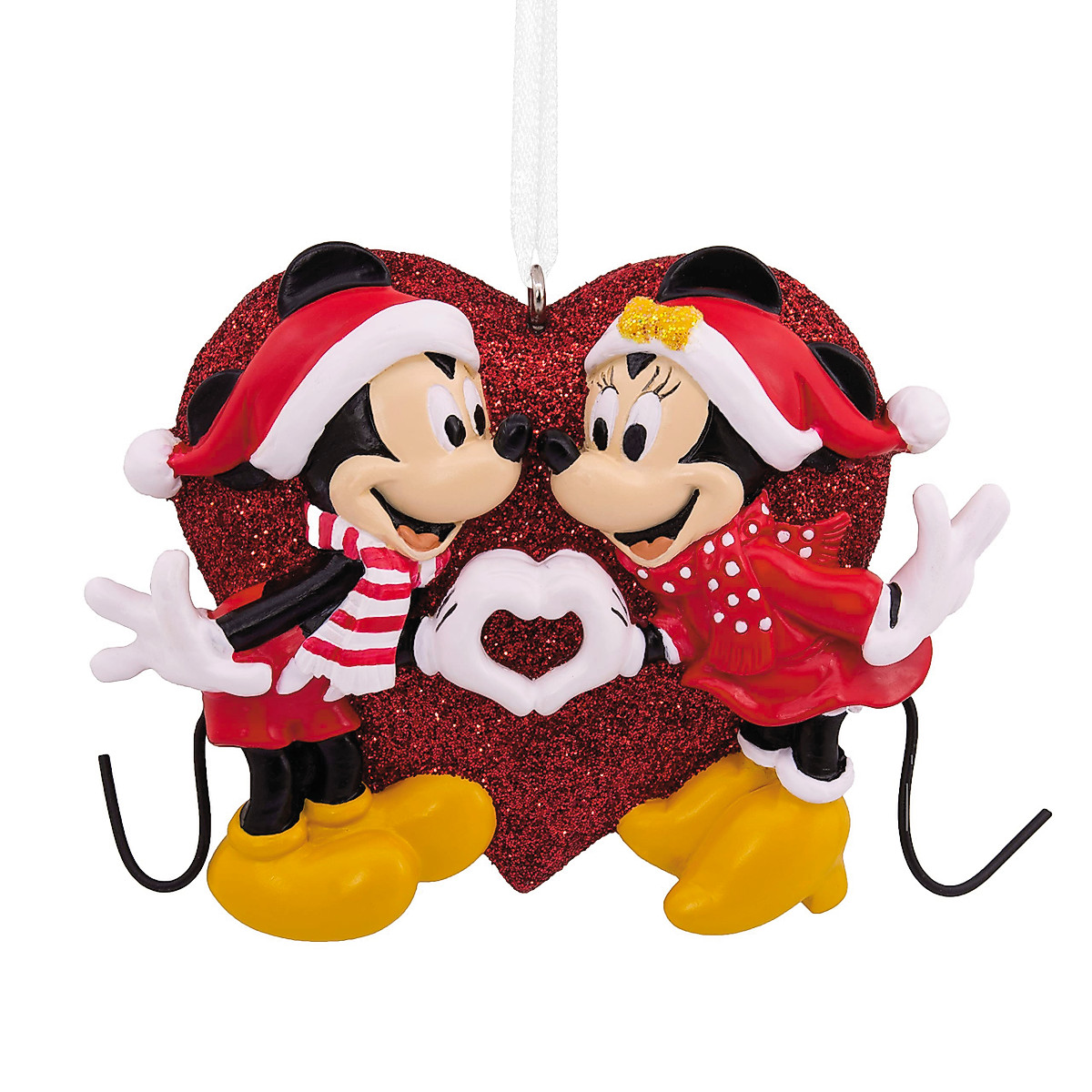 Hallmark Disney Mickey and Minnie Love Christmas Ornament