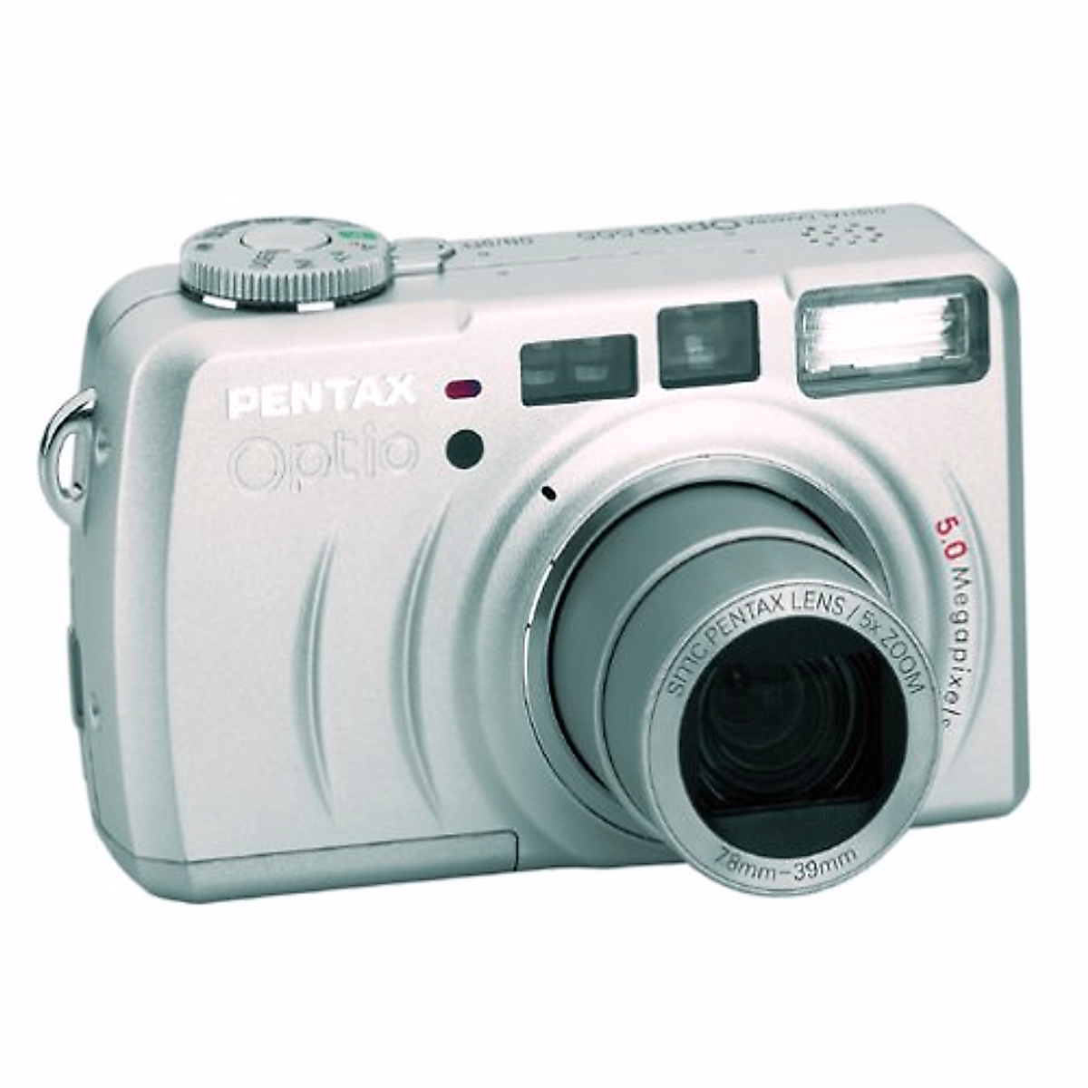 Pentax Optio 555 5MP Digital Camera w/ 5x Optical Zoom