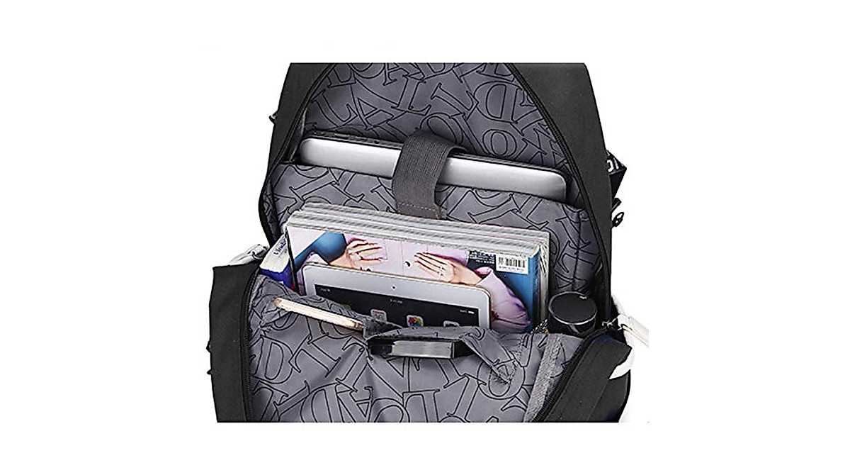 Resident Evil Kids School Backpack - Durable 17.7-Inch Game Book Bag